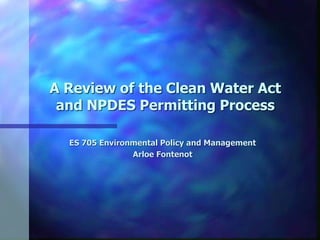 NPDES Slides | PPTX
