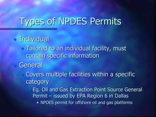 NPDES Slides | PPTX