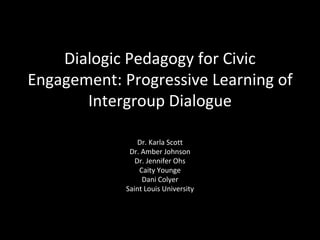 Dialogue Short Course | PPT