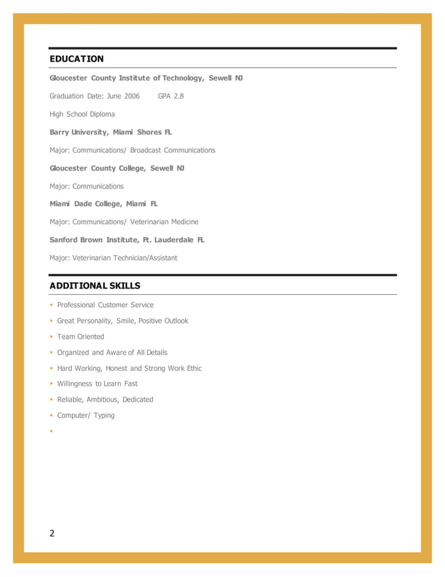Alissa Resume2016 | PDF