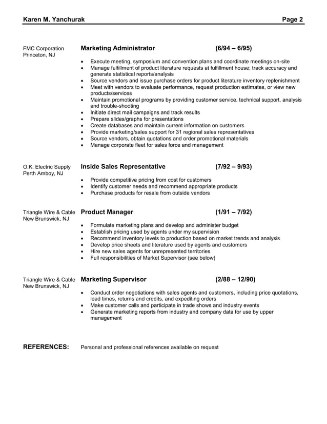 Karen Resume New | PDF | Business Administration | Business