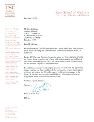 USC Letters | PDF
