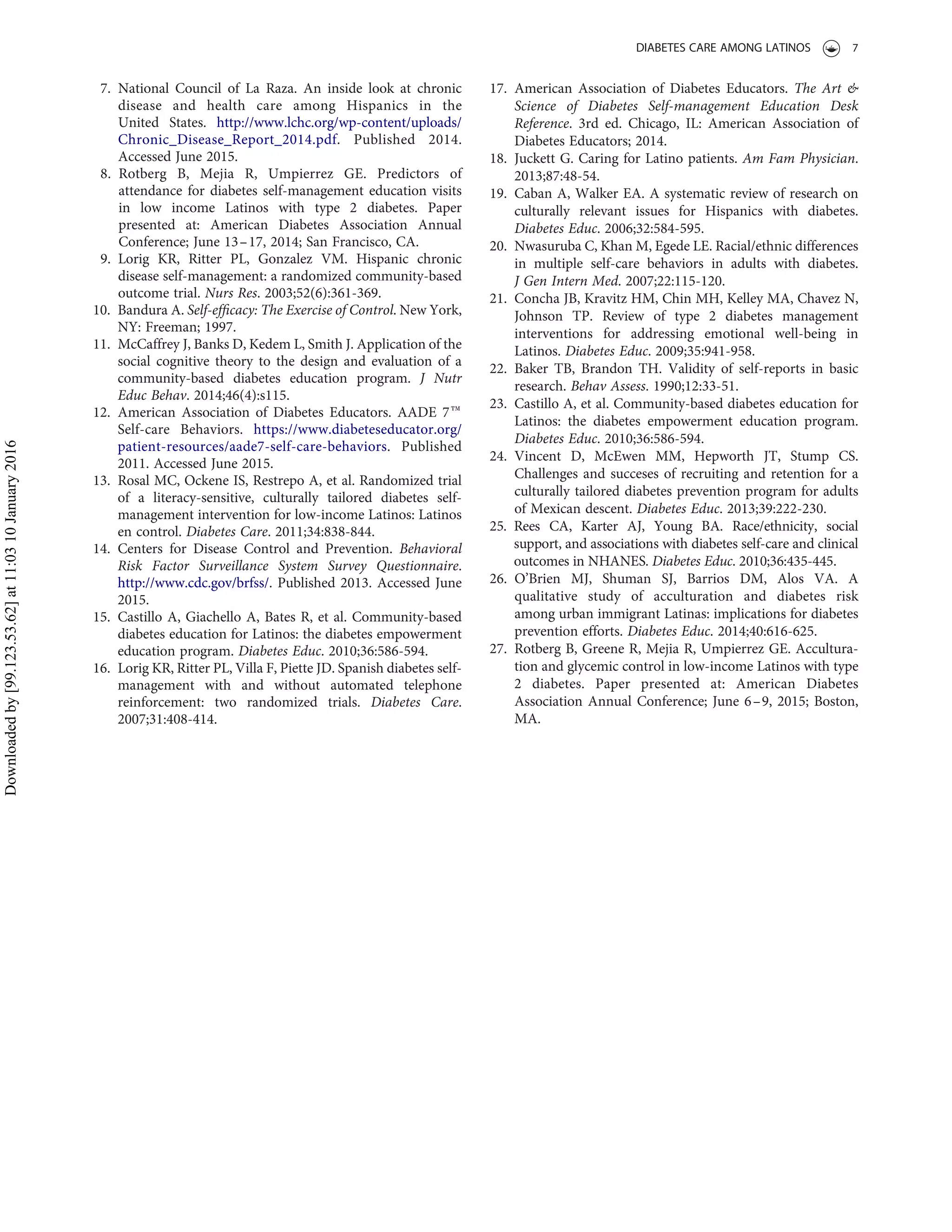 Improving Diabetes Care ELDEP | PDF