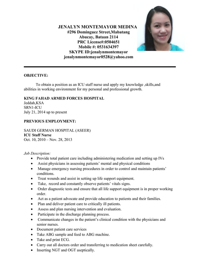 jena new resume | PDF