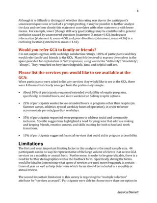 GCA Family Feedback AnalysisPDF | PDF