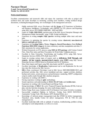 Resume_Navneet_Formatted | PDF