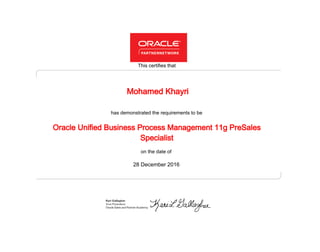 Oracle_BPM_11g | PPT