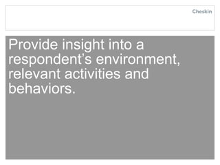 Overview_respondent profile templates | PPT