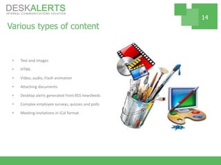 DeskAlerts - Internal Communication Solution | PPTX