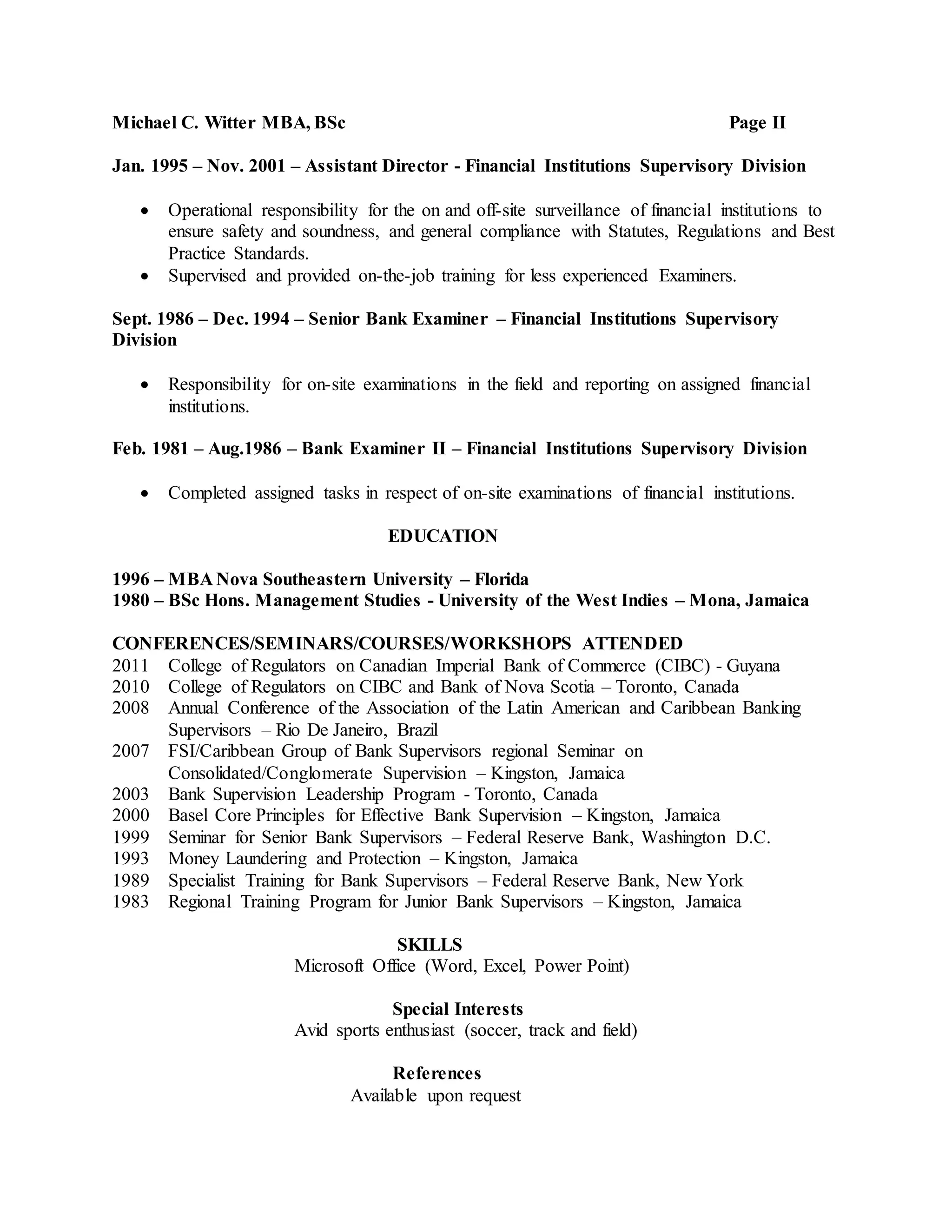 MICHAEL RESUME | PDF