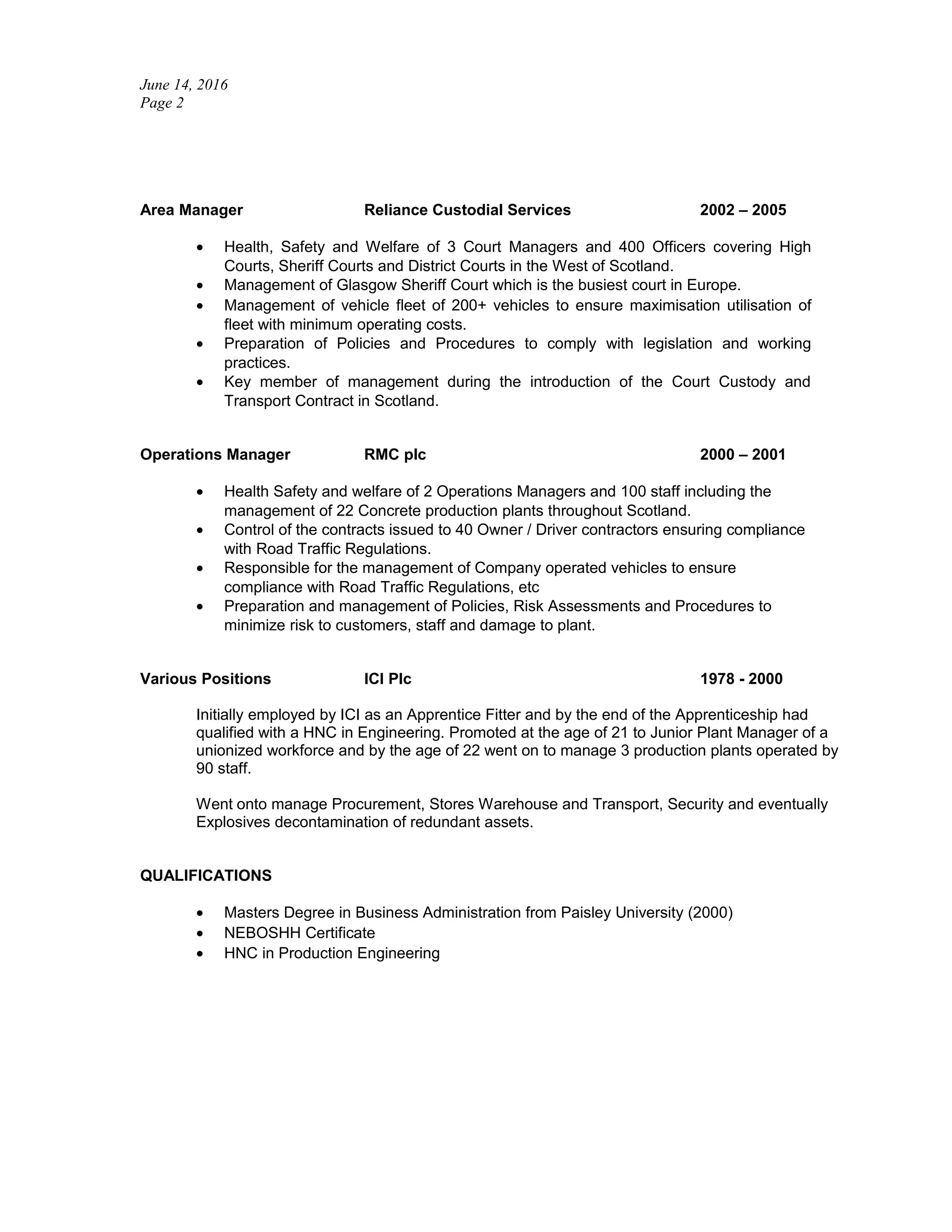 Alan Grey CV | PDF | Free Download