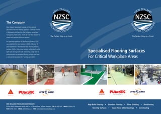 NZSC Brochure | PPT