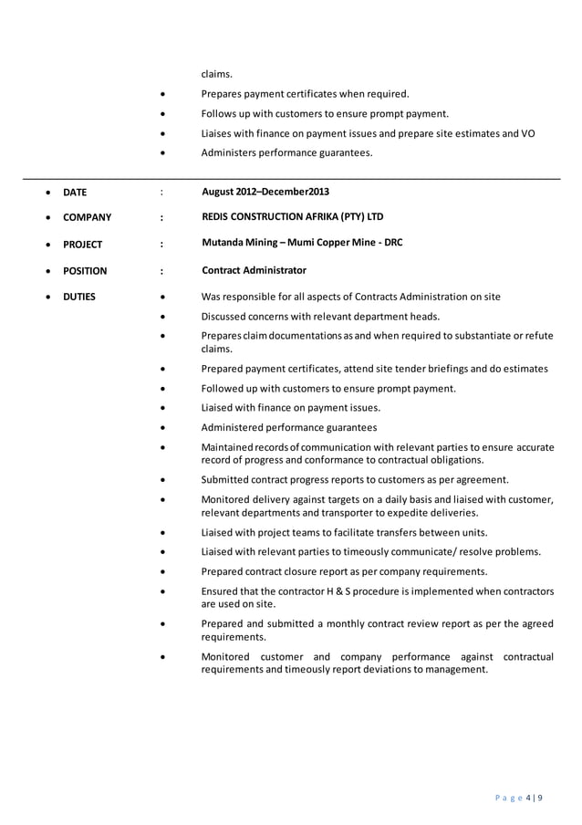 Luvuyo Sankqela CV rev 2 | PDF