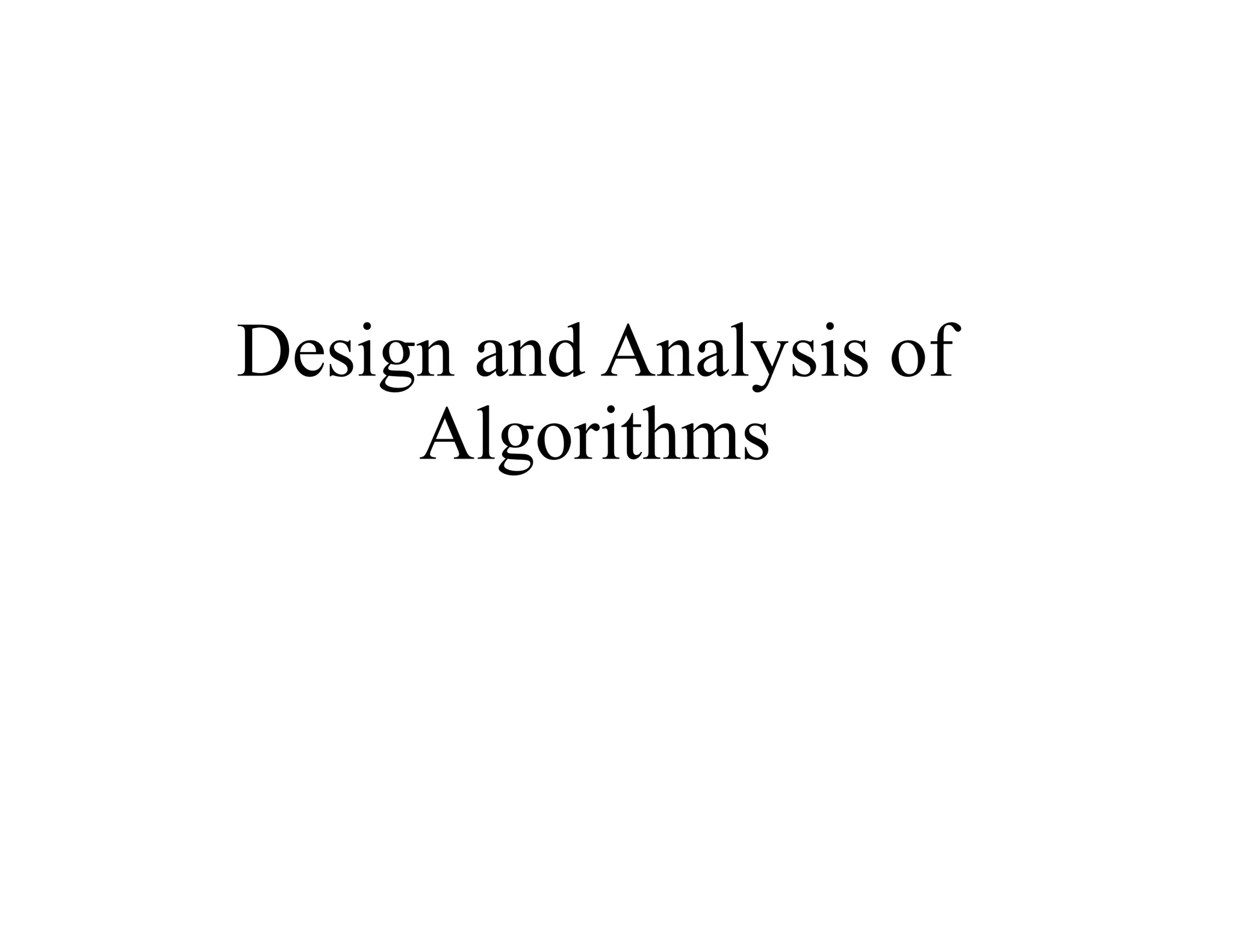 Data Analysis and Algorithms Lecture 1: Introduction | PDF Data Analysis and Algorithms Lecture 1: Introduction | PDF