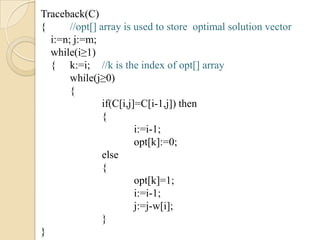 Daa:Dynamic Programing | PPTX