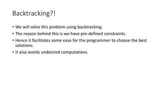 Maze Problem Presentation | PPTX