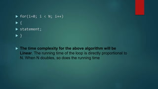 Introduction to Design and Analysis of Algorithm | PPTX