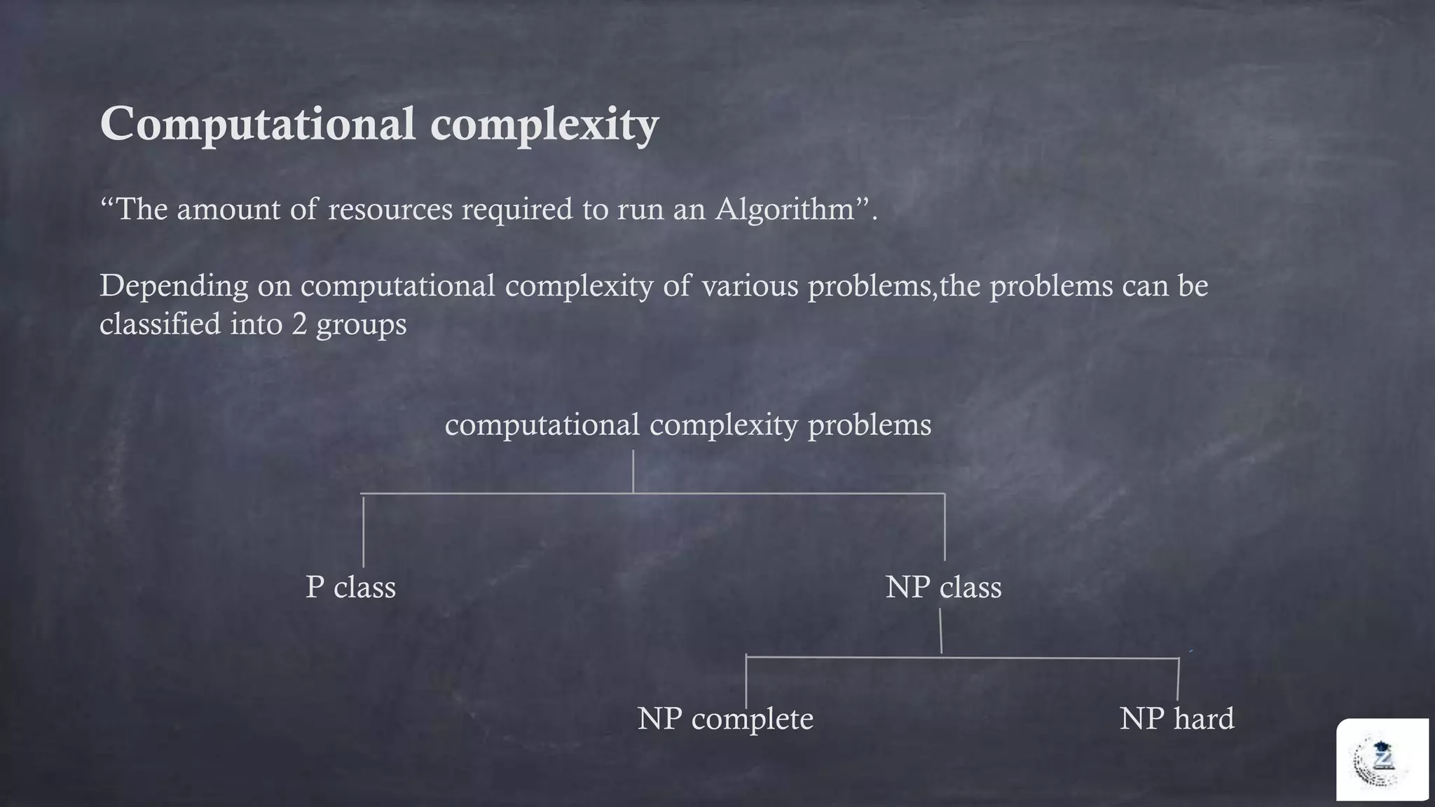 Webinar : P, NP, NP-Hard , NP - Complete problems | PPTX