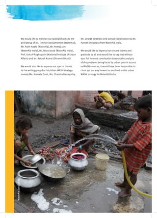 Urban WASH Strategy_ WaterAid India | PDF