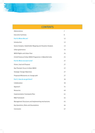 Urban WASH Strategy_ WaterAid India | PDF