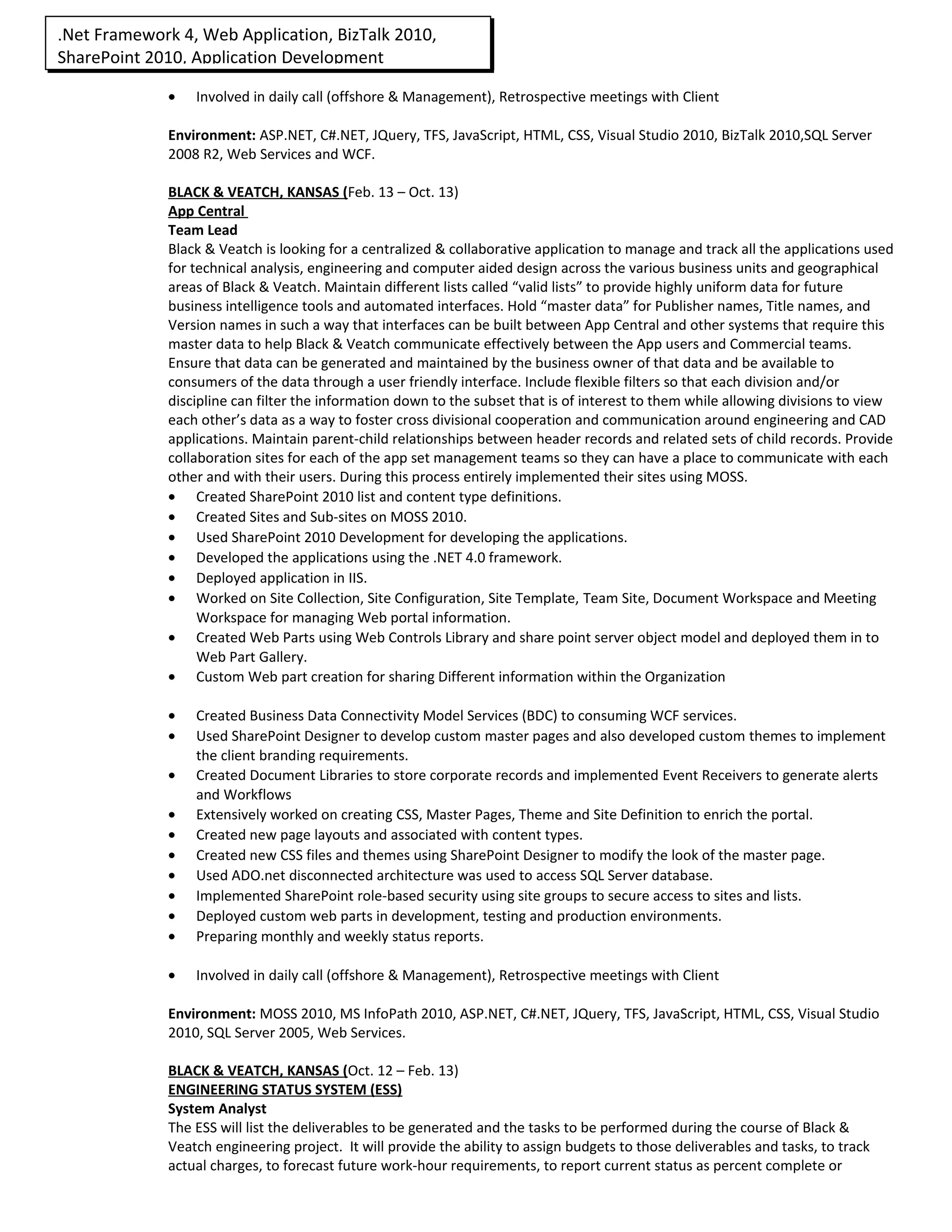 Kumar_Resume - LinkedIn | DOC | Web Development | Internet