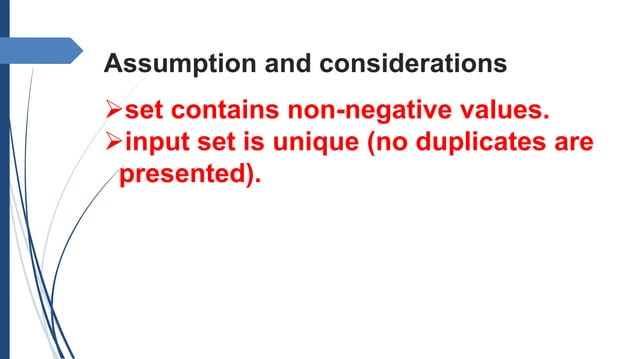 sum of subset problem using Backtracking | PPT sum of subset problem using Backtracking | PPT