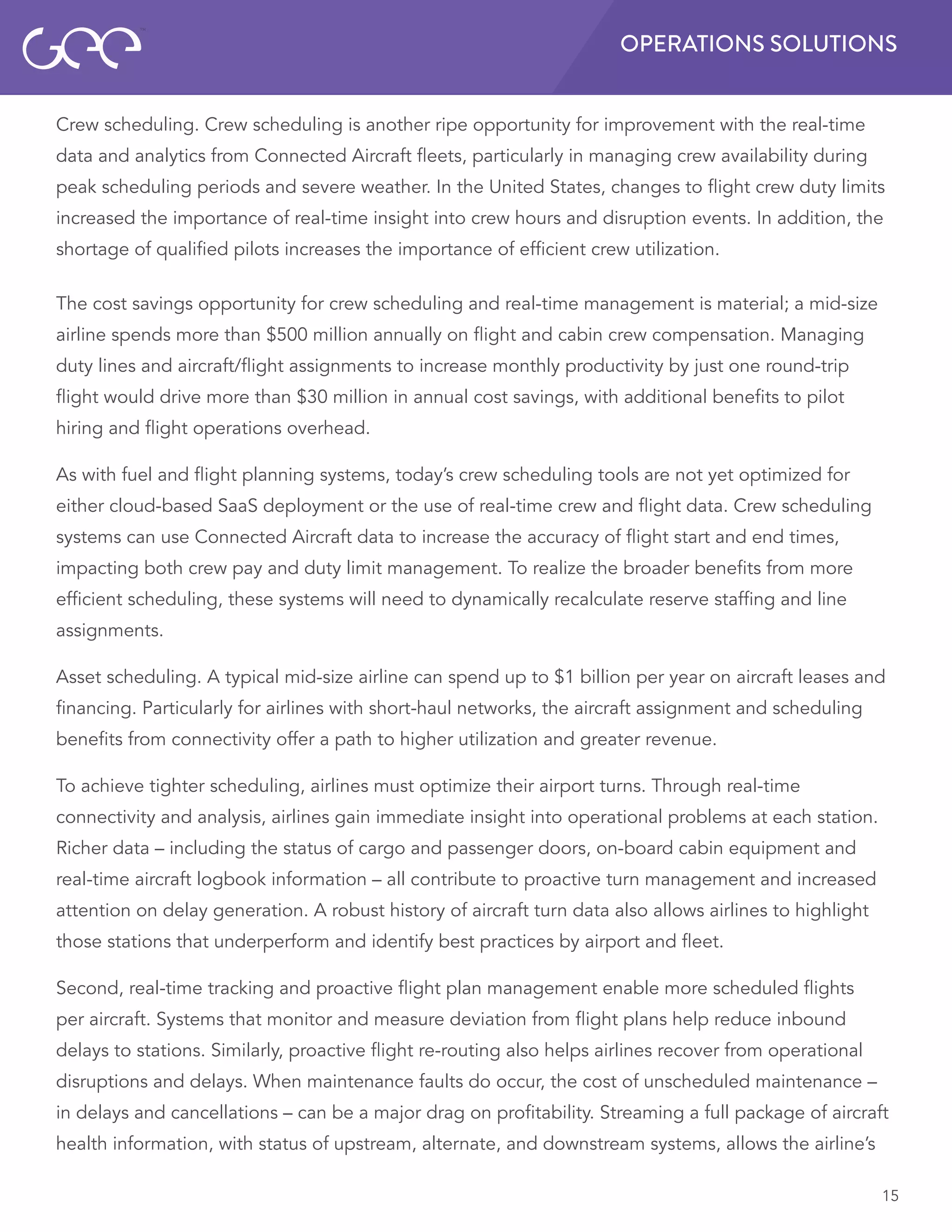 Connected Aircraft White Paper Aug 2015 | PDF