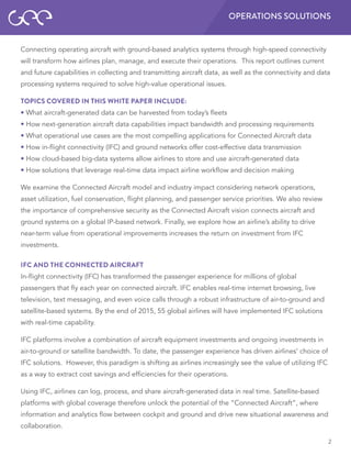 Connected Aircraft White Paper Aug 2015 | PDF