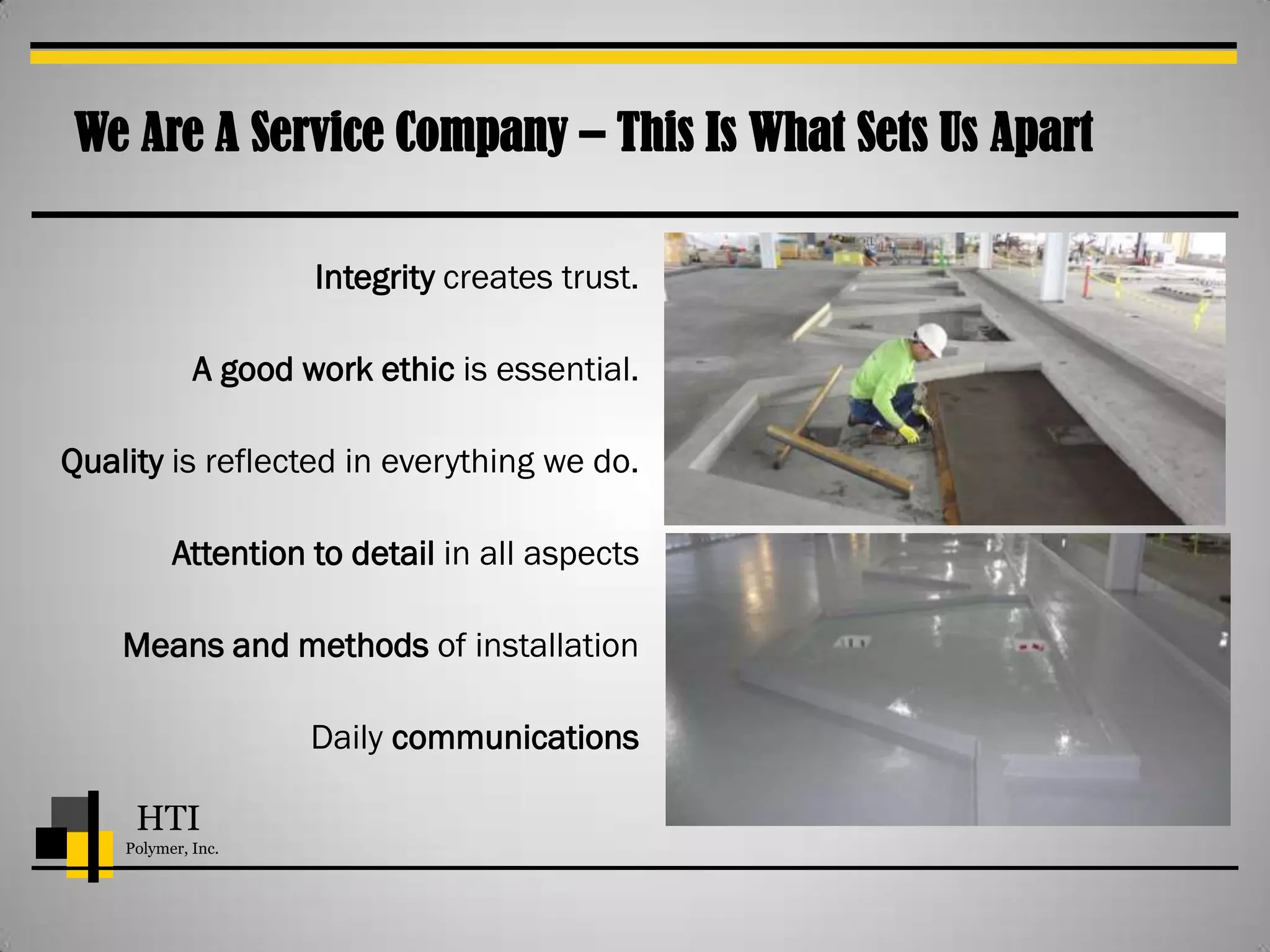 HTI POLYMER DIFFERENCE POWER POINT | PDF