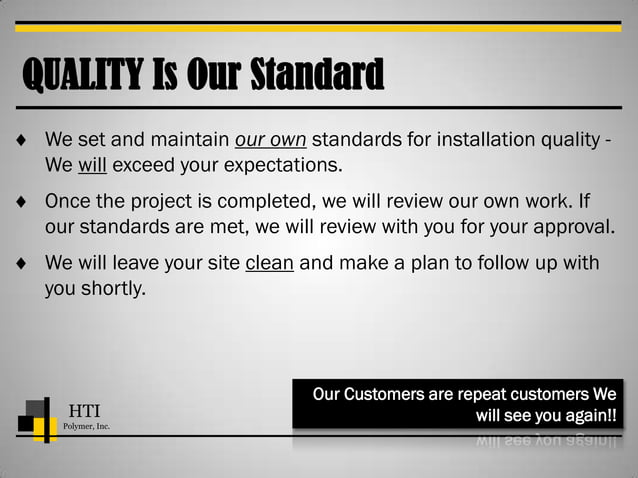 HTI POLYMER DIFFERENCE POWER POINT | PDF