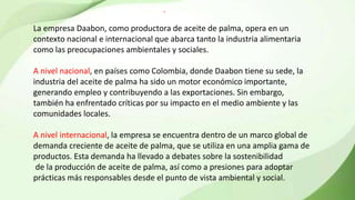 DAABON AGRONEGOCIOS EN SANTA MARTA COLOMBIA | PPTX