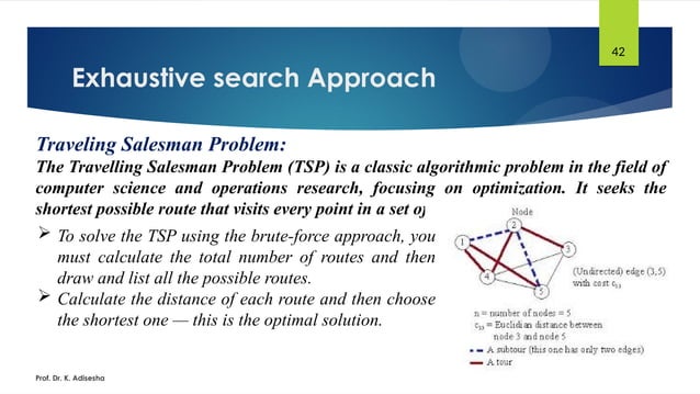 Design and Analysis of Algorithms ppt by K. Adi | PPSX | Programming Languages | Computing