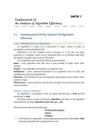 Daa chapter 1 | PDF | Programming Languages | Computing