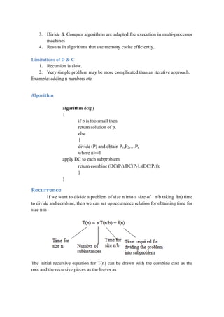 Daa chapter 2 | PDF | Computer Software and Applications | Computing