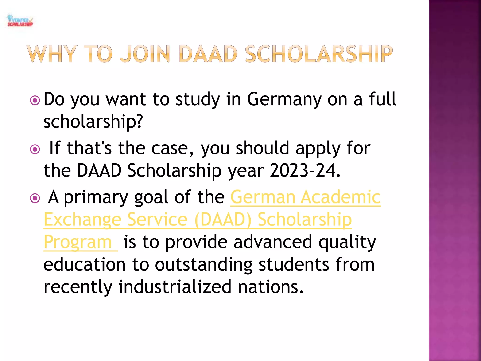 DAAD Scholarship in Germany 2023.pptx