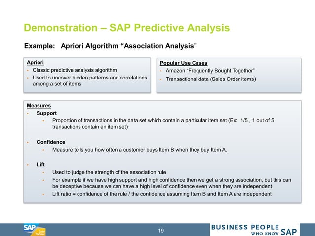 SAP Advanced Analytical Capabilities | PPT