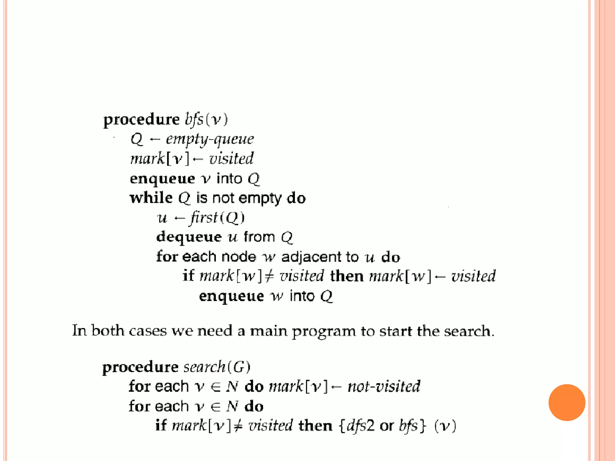 Dfs And Bfs Pptx Graphics Software Computer Software And Applications