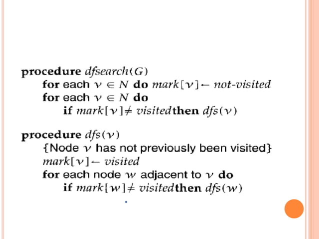 Dfs And Bfs Pptx Graphics Software Computer Software And Applications
