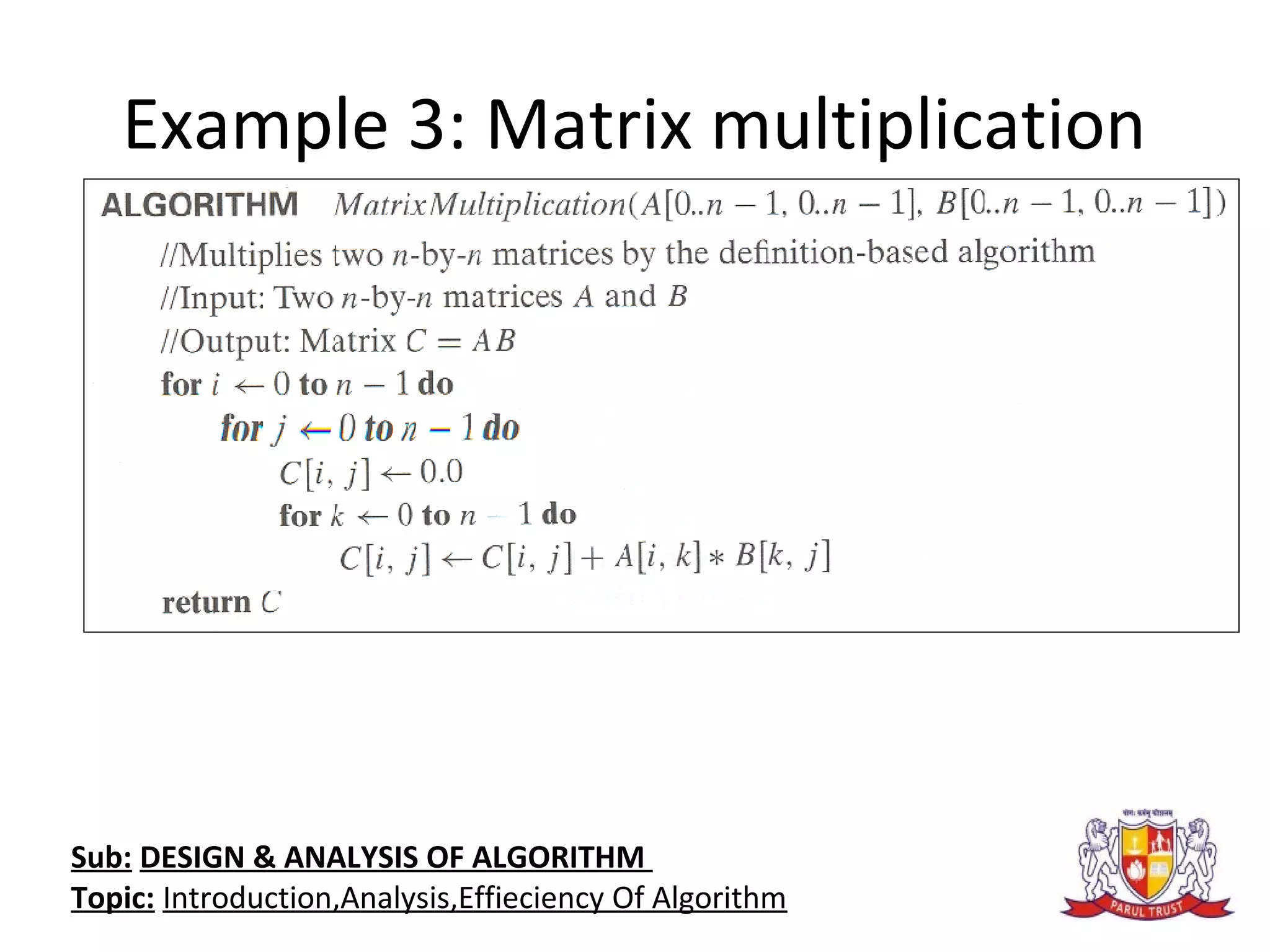 Design And Analysis Of Algorithms Ppt Computing Technology 5114