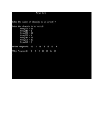 DAA Lab File C Programs | DOCX