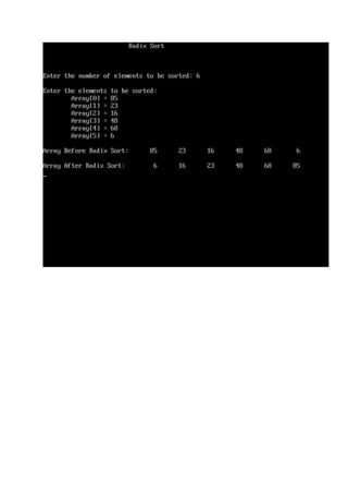 DAA Lab File C Programs | DOCX