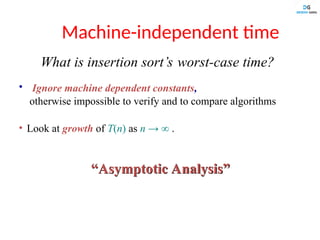 Design and Analysis of Algorithm Fundamental | PPT