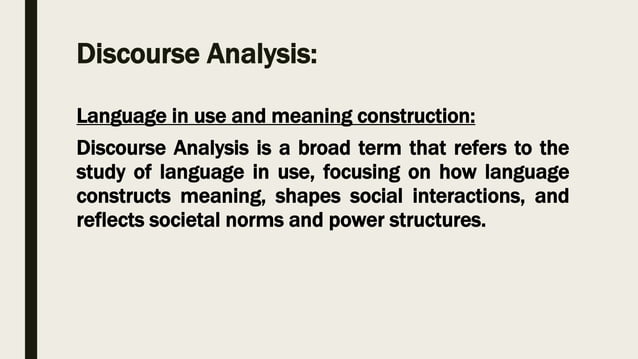 Discourse Analysis (DA ) and Critical Discourse Analysis (CDA).pptx