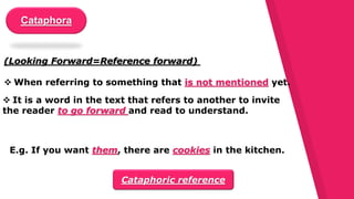 Discourse Analysis and Grammar (cohesive devices) | PDF | Convertible ...