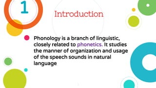 Discourse Analysis and phonology | PPT