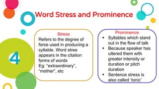 Discourse Analysis and phonology | PPT