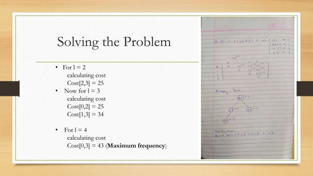 OPTIMAL BINARY SEARCH | PPTX