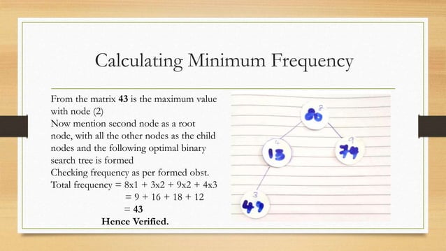 OPTIMAL BINARY SEARCH | PPTX