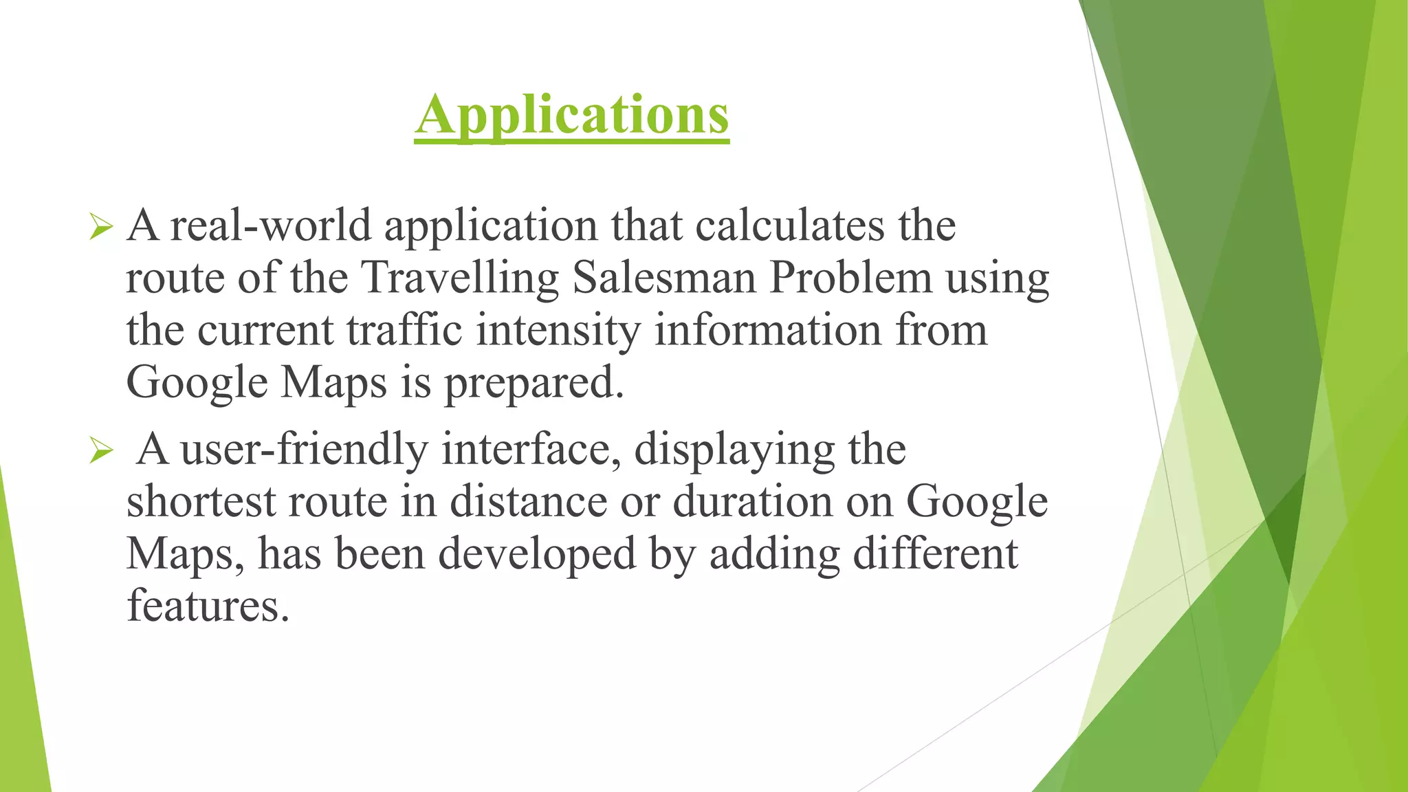 Implementation Of Travelling Salesman Problem With Complexity Ppt Pptx Computing
