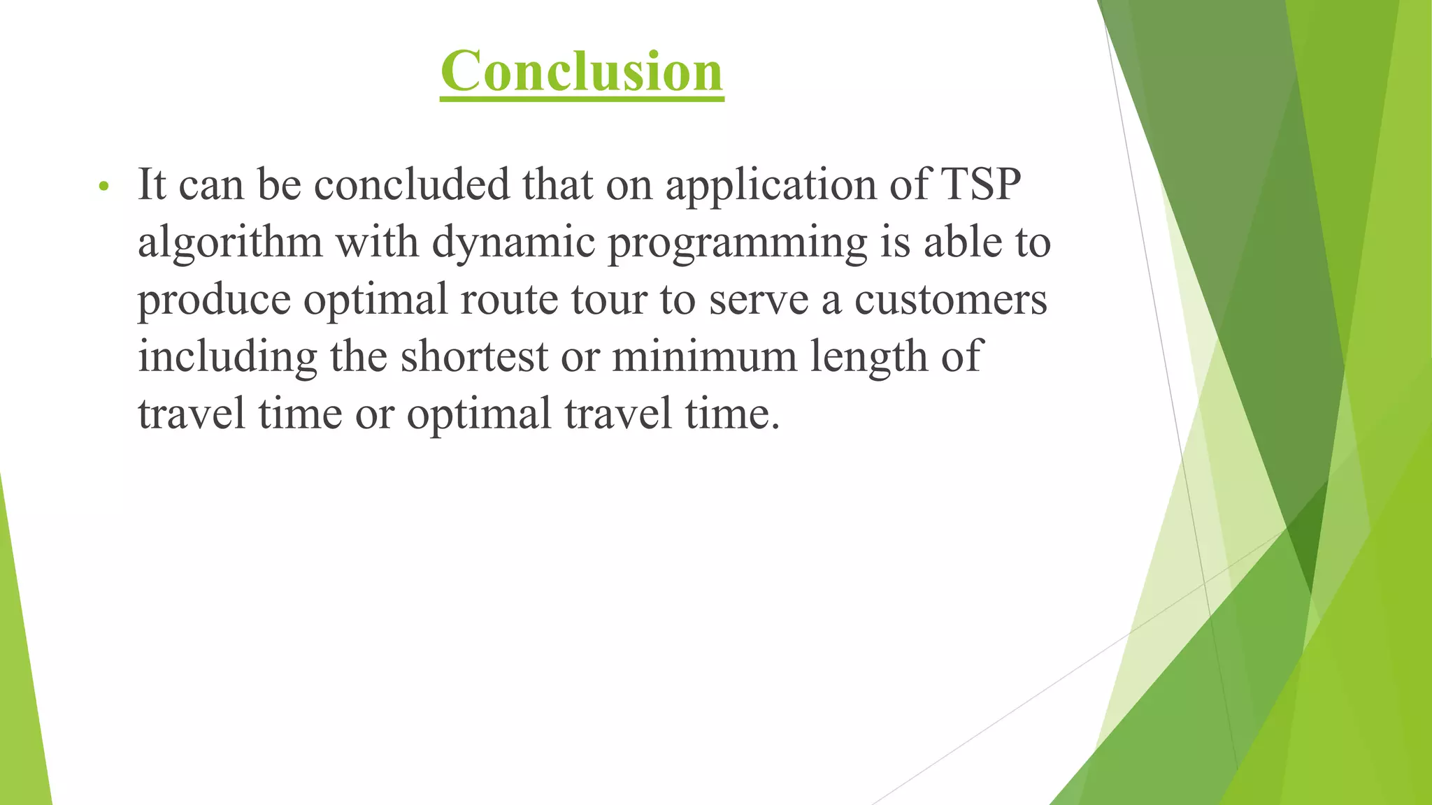 Implementation Of Travelling Salesman Problem With Complexity Ppt Ppt